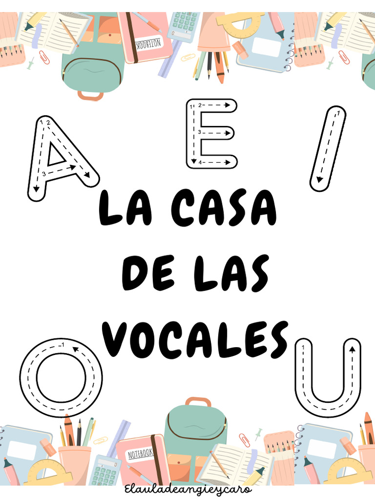 La Casa de Las Vocales ElauladeAngieyCaro | PDF