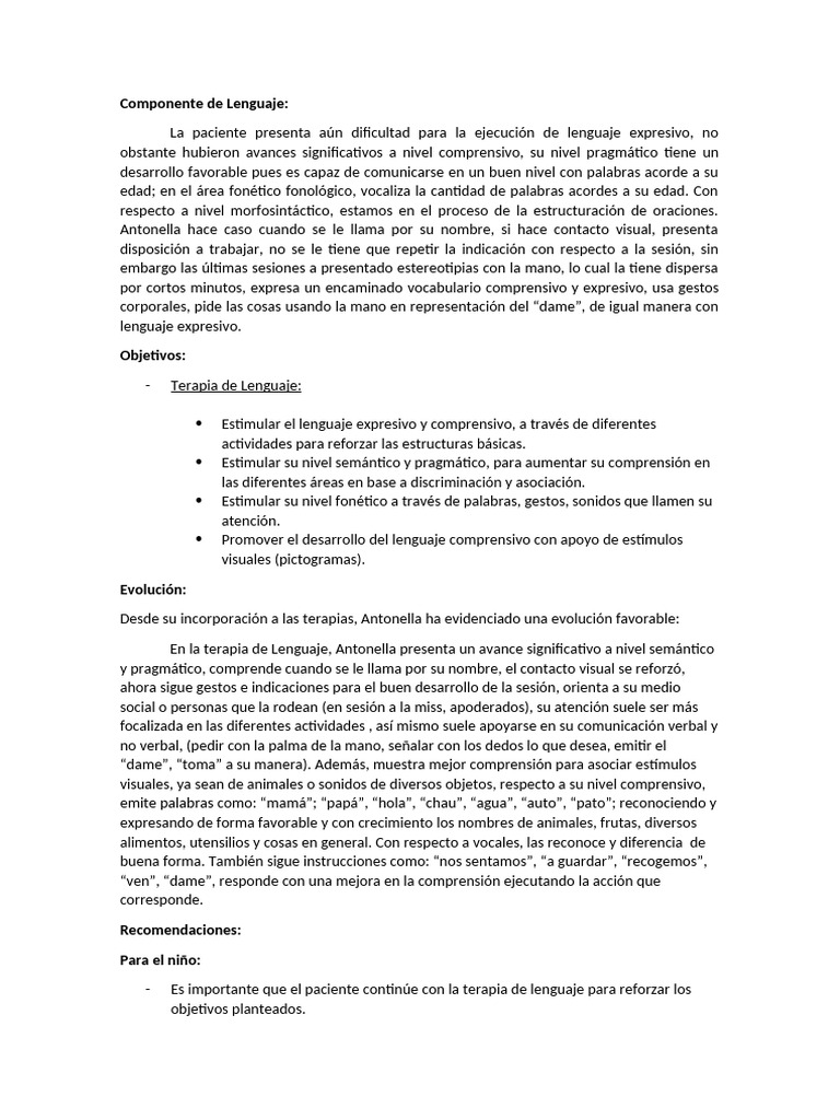 Antonella Munares | PDF | Aquisición de idioma | Cognición