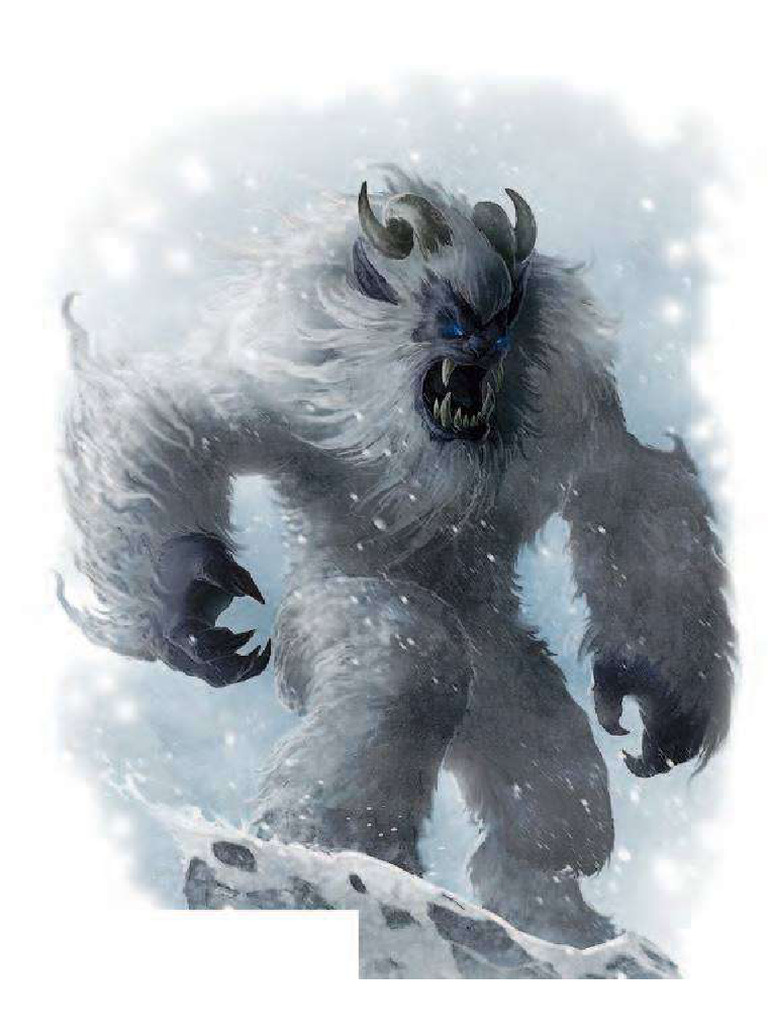 MonsterManual3 Yeti | PDF