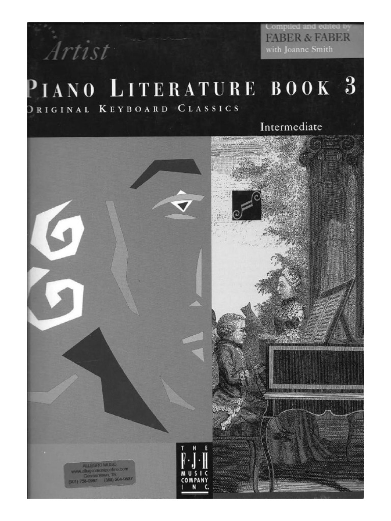 Piano Literature Book 3 Intermediate 1 | PDF