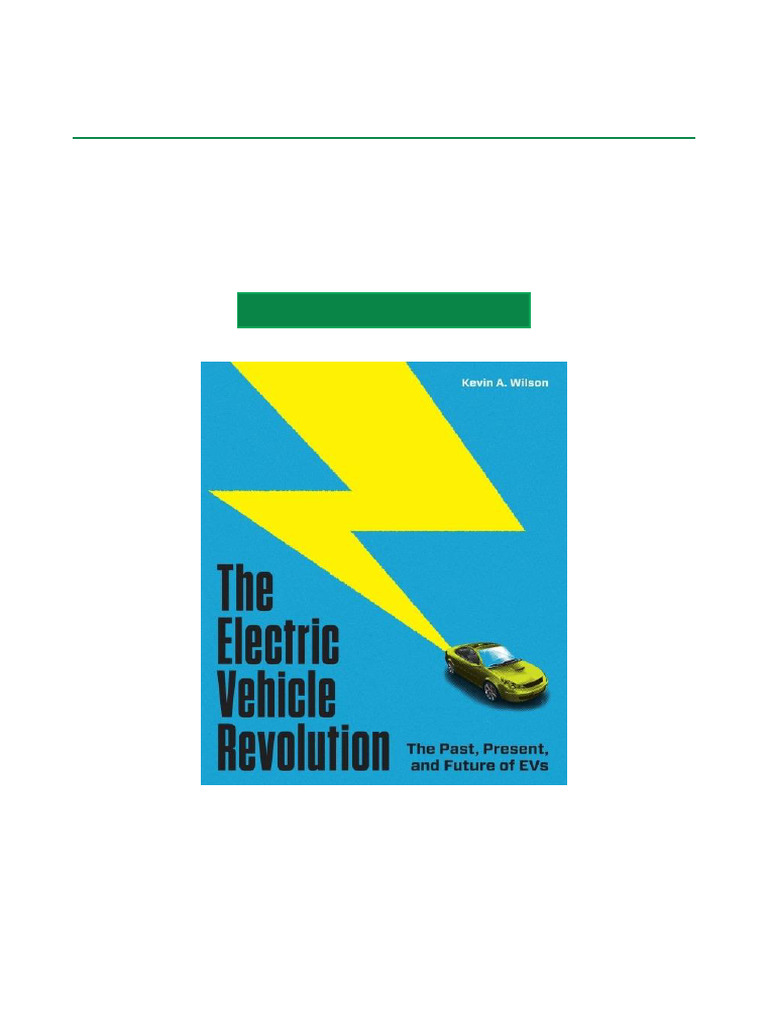 Electric Vehicle Revolution Overview | PDF