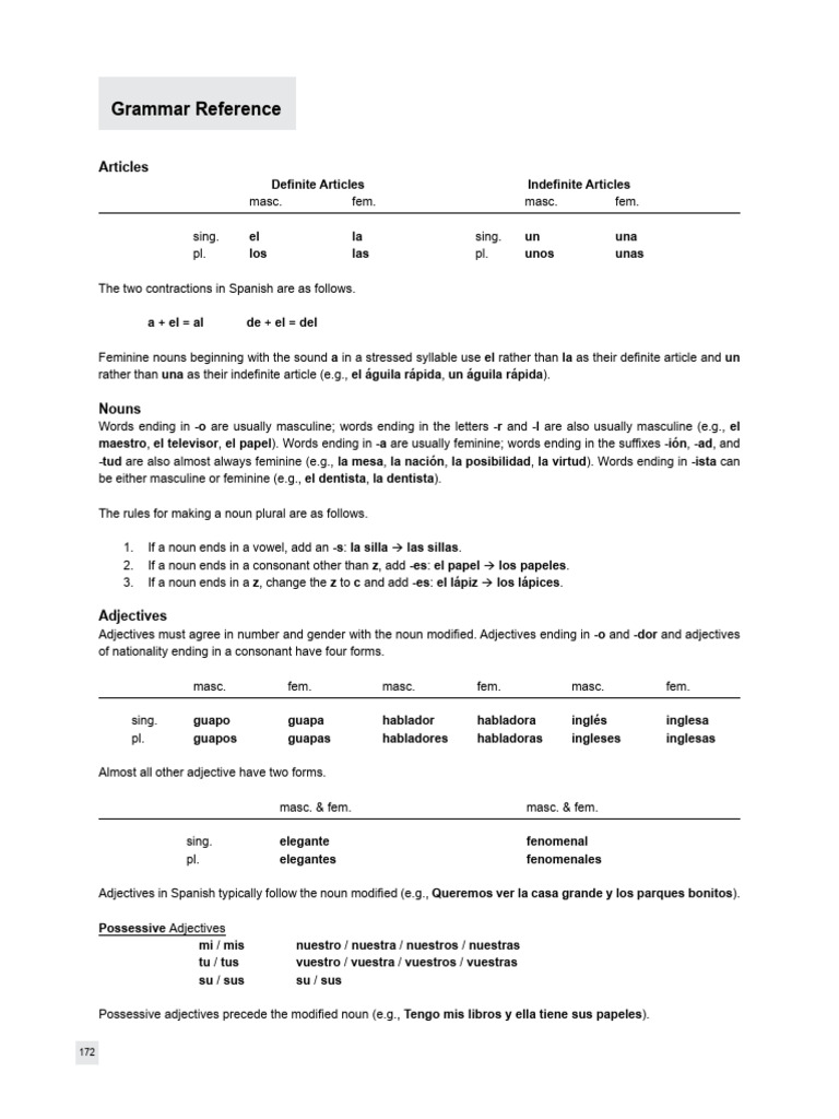 Vocabulary | PDF | Grammatical Gender | Noun