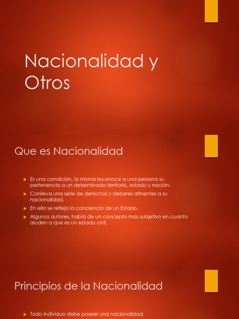 Nacionalidad y Ciudadanía: Conceptos Clave | PDF | Nacionalidad ...