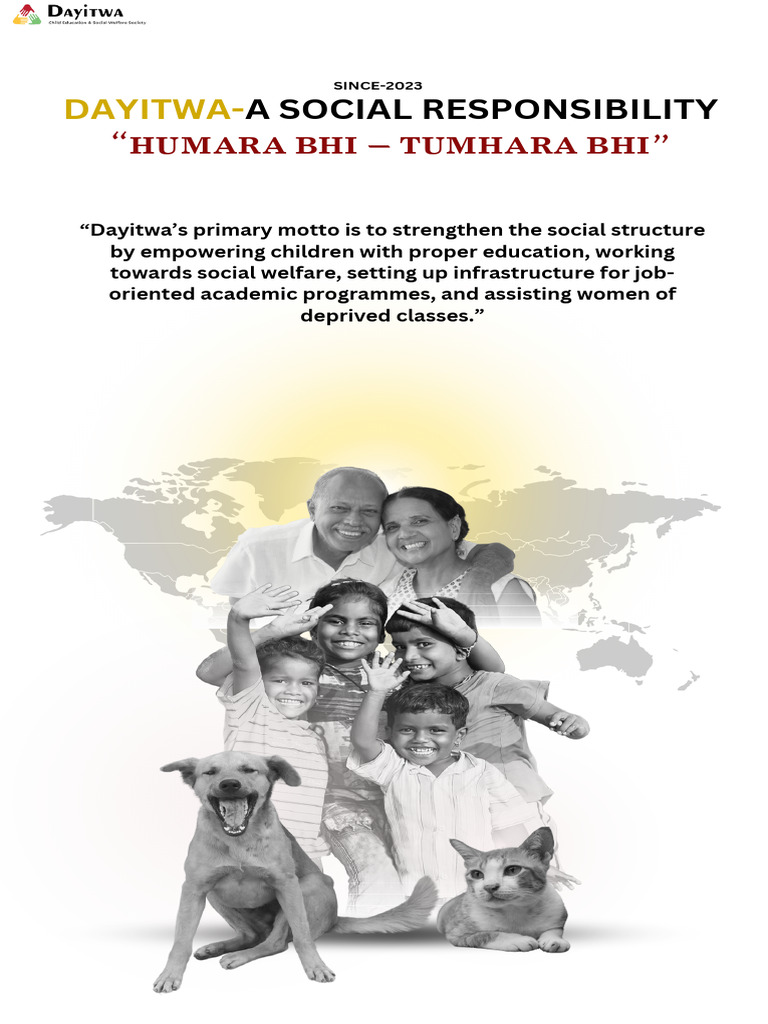 Dayitwa Ngo Is The Best Ngo in India. | PDF | Economies