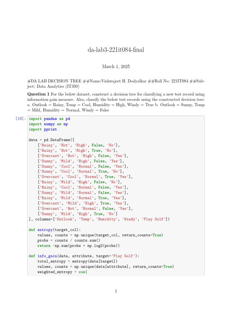 Da Lab3 221it084 Final | PDF | Information Science | Applied Mathematics