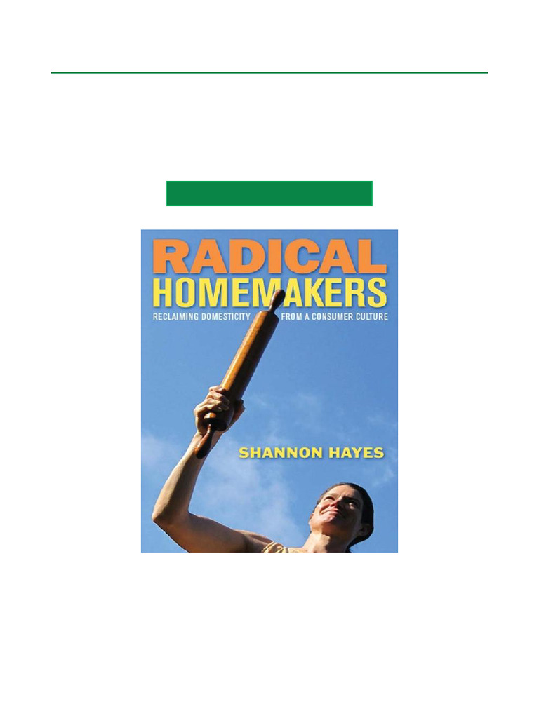 Access Radical Homemakers Textbook PDF Download | PDF