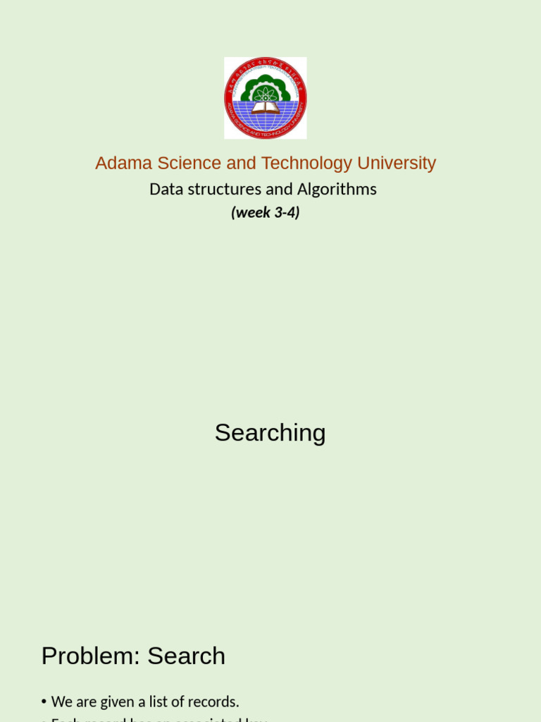 Simple Searching and Sorting (Slide) | PDF | Theoretical Computer Science | Computer Programming