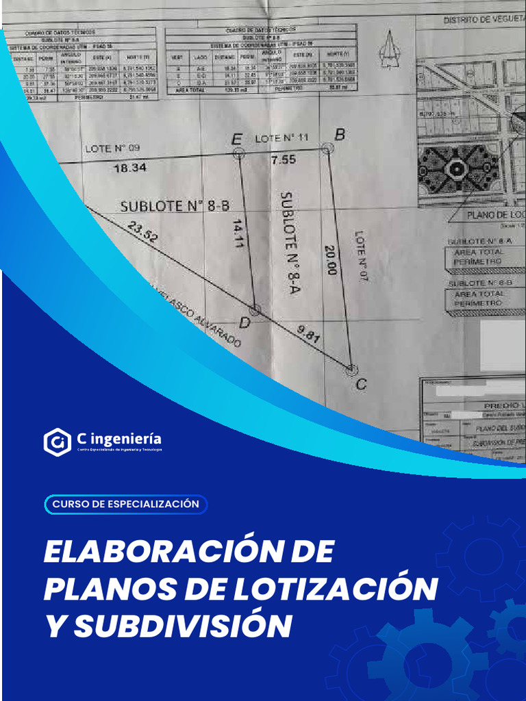 022 Elaboración de Planos de Lotización y Subdivisión | PDF
