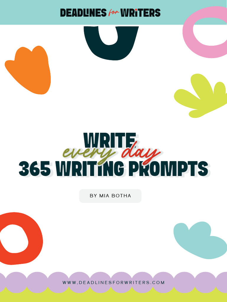 A4 Daily Writing Practice 365 Writing Prompts WorkBook | PDF | Copyright