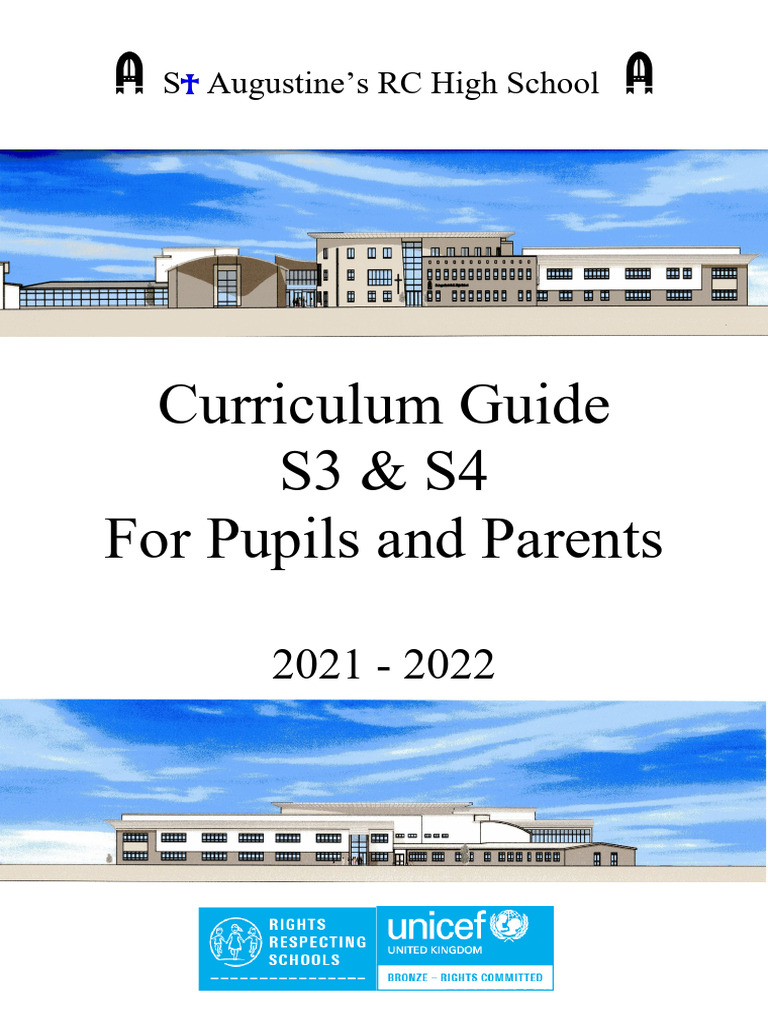 S3-S4-Guide-2021-2022-Comb | PDF | Curriculum | Educational Technology