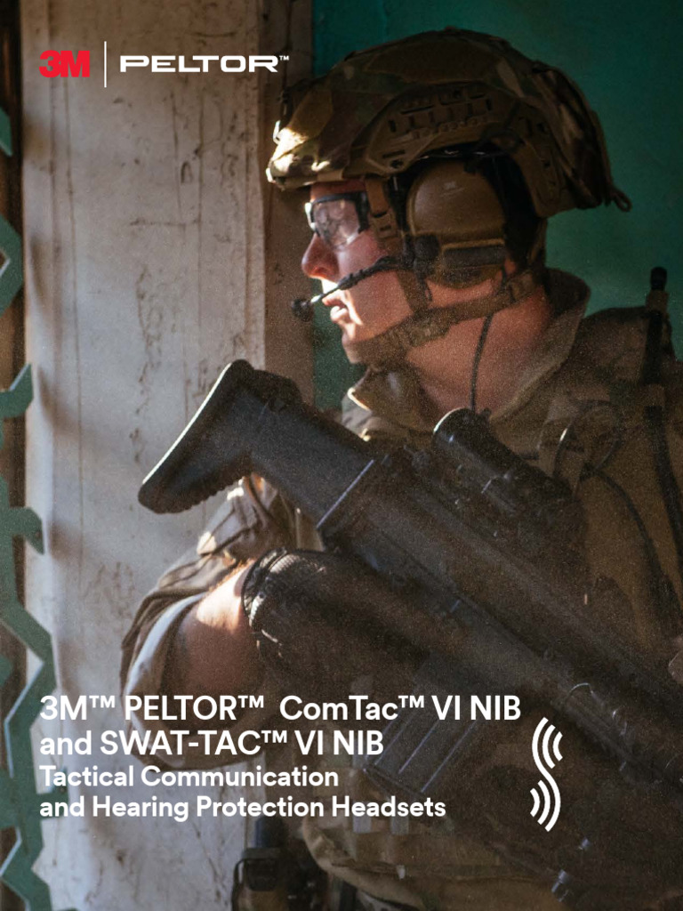3M PELTOR ComTac Brochure | PDF | Headphones | Noise