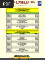 Surat City Bus Route Timetable | PDF