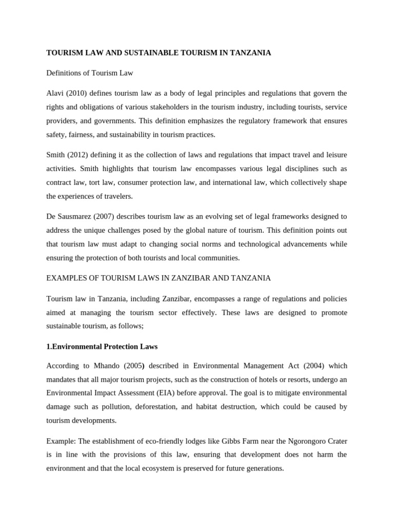 S.tourism Work Last Drift | PDF | Tourism | Sustainability