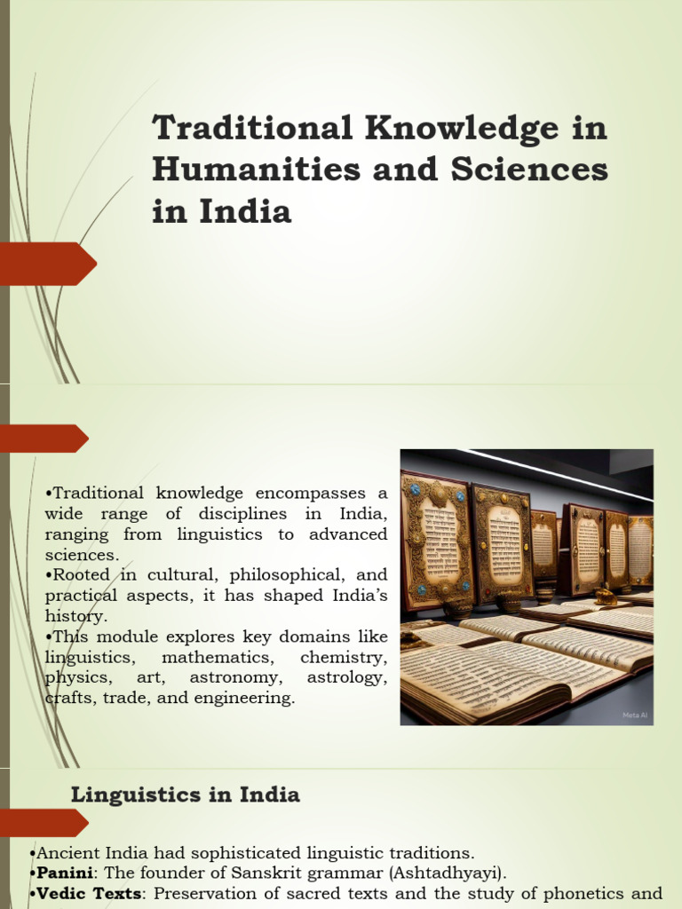 Indian Knowledge System - Module 2 | PDF | Linguistics | Sanskrit