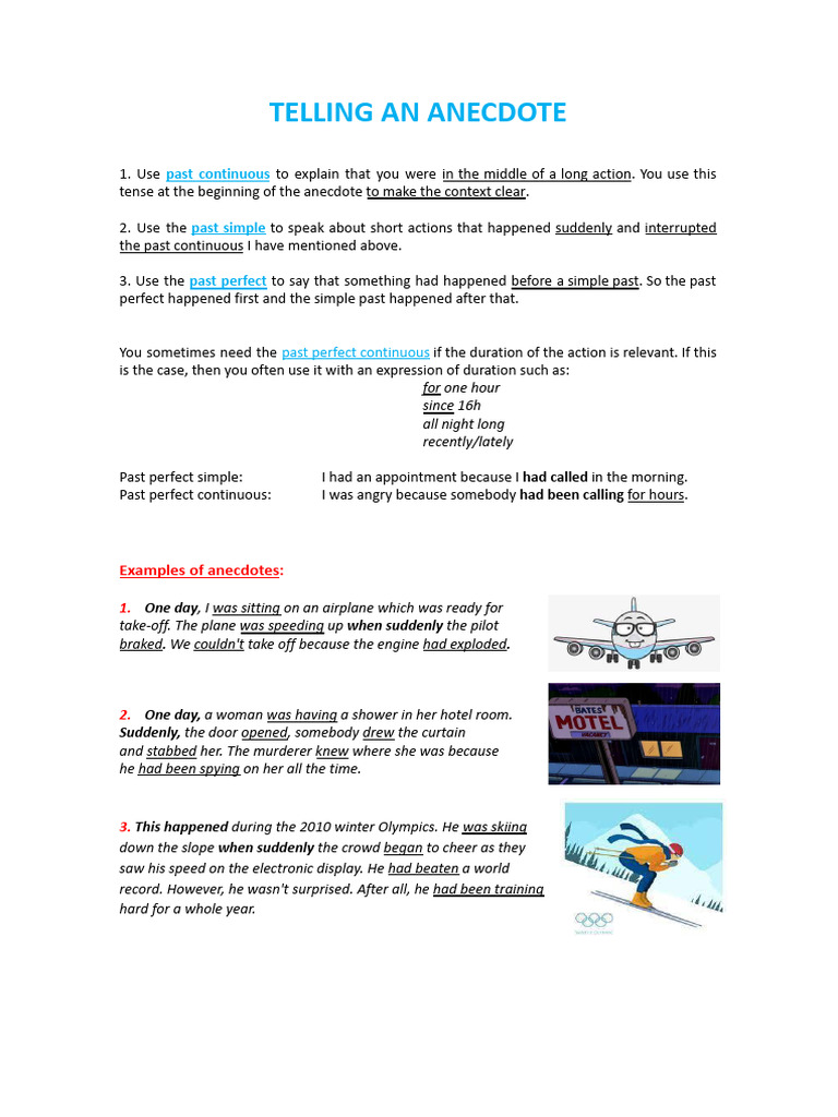 Writing Effective Anecdotes | PDF