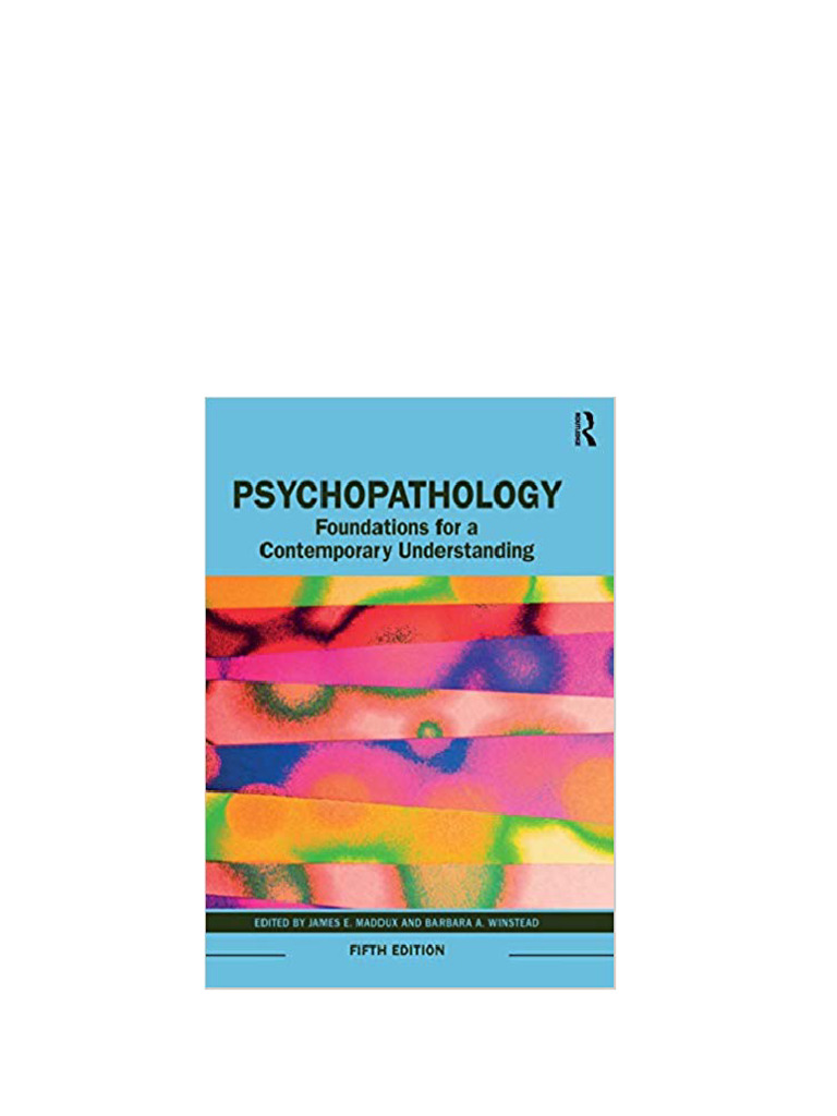 (eBook PDF) Psychopathology: Foundations for a Contemporary ...
