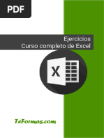 Ejercicios Resueltos en Excel | PDF | Microsoft Excel | Hoja de cálculo