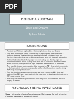 Dement - and - Kleitman - (1957) Study | PDF | Rapid Eye Movement Sleep ...