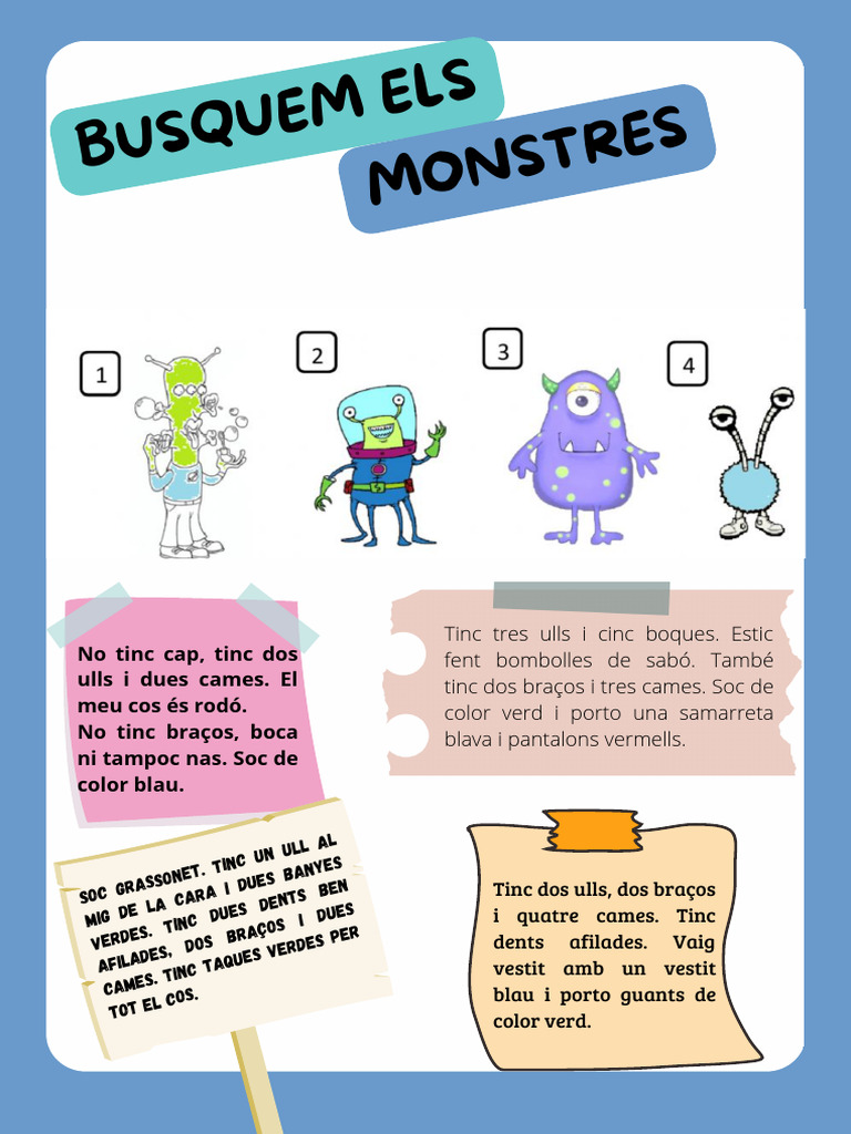 Parts Del Cos I Colors | PDF