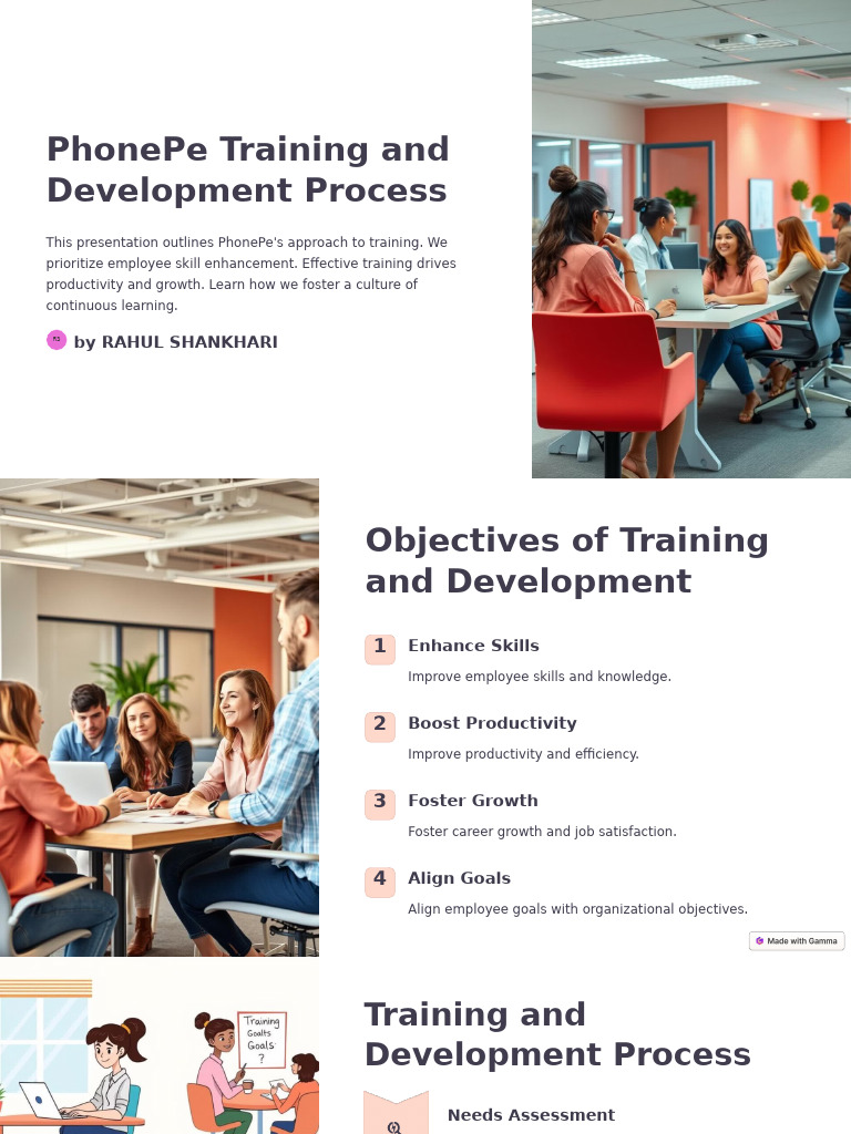 PhonePe Training and Development Process | PDF