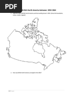 Life in British North America: 1850-1864 | PDF