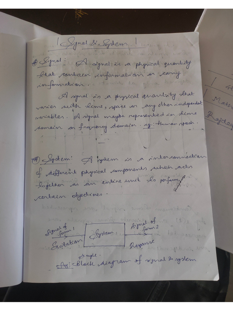 Signal and System | PDF