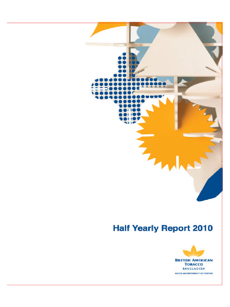 BATBC BD Half Yearly Report 2010 | PDF