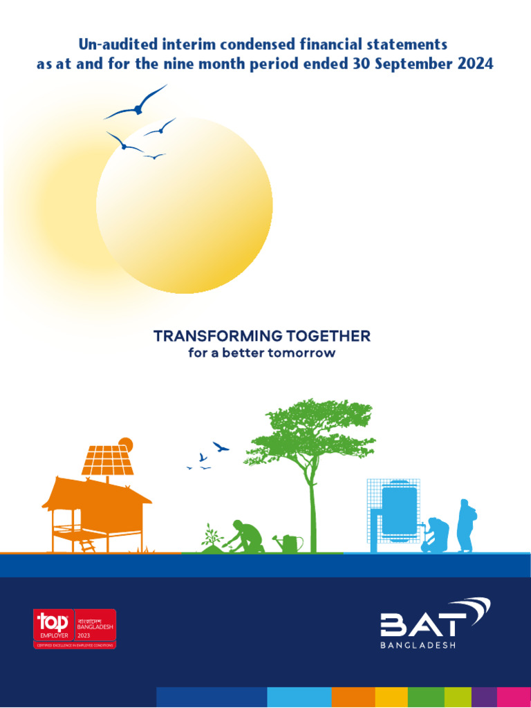 BATBCBD Third Quarter Financial Statement 2024 | PDF | Dividend | Banks
