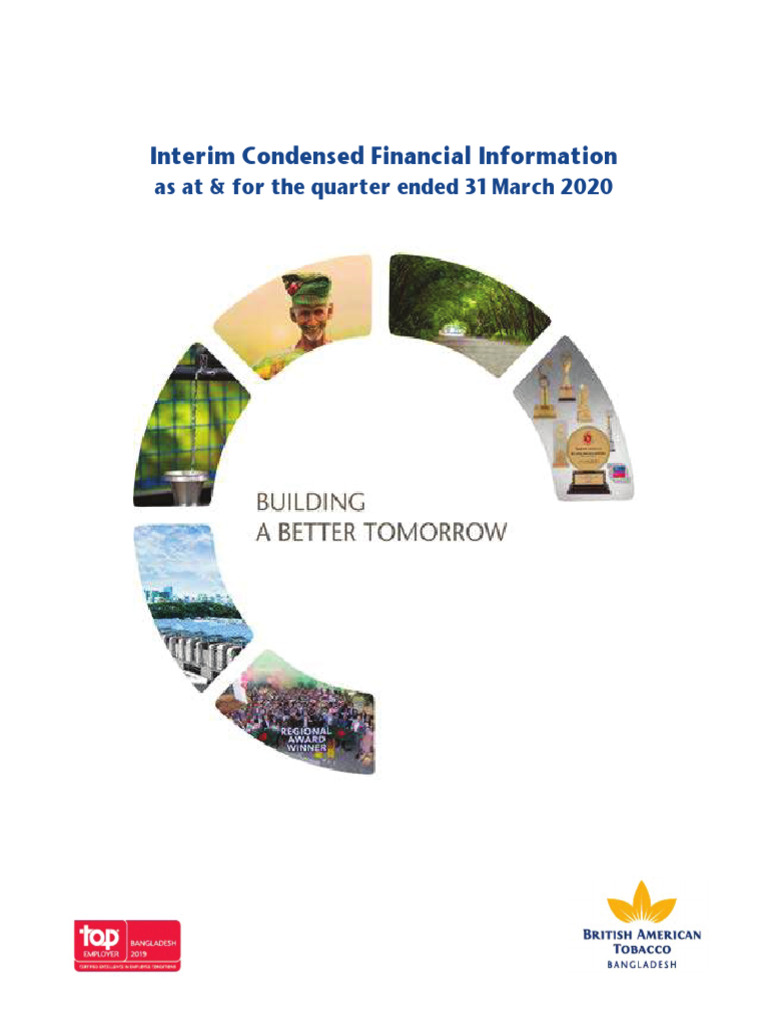 BATBC BD First Quarter Financial Statement 2020 | PDF | Deferred Tax ...