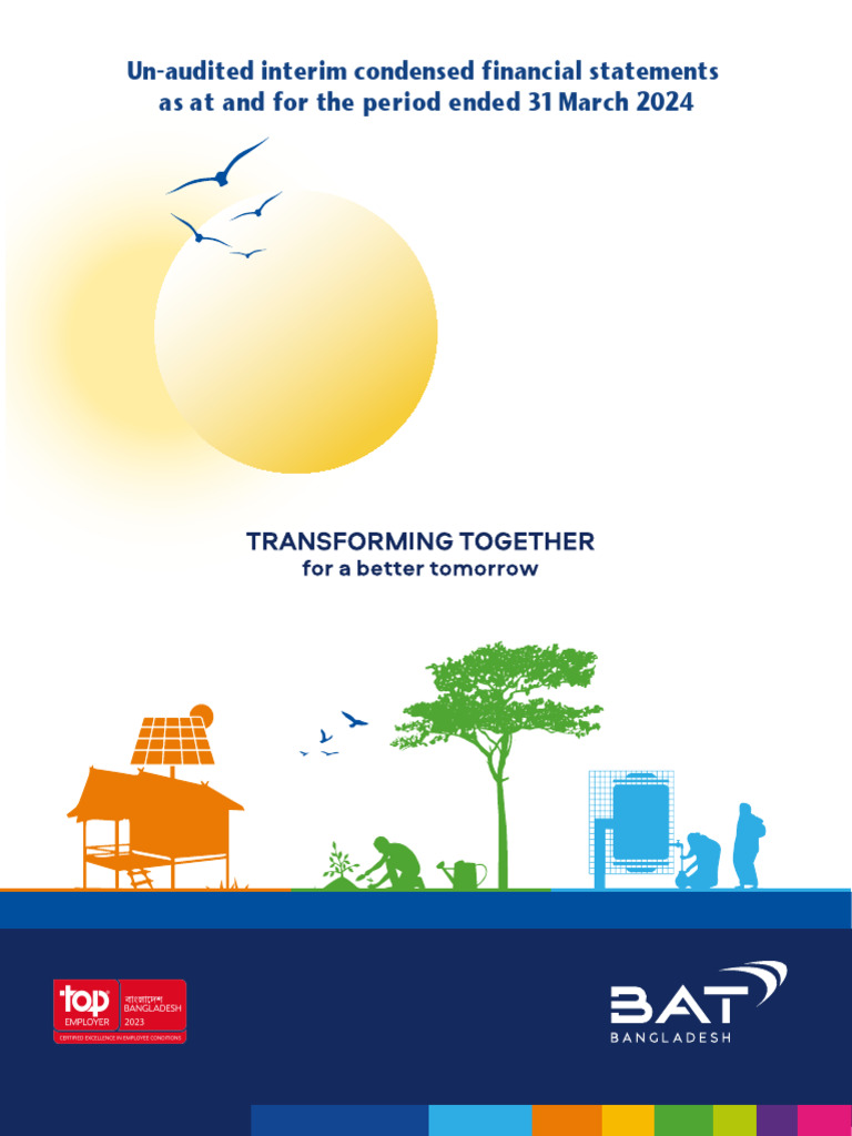 BAT Bangladesh Q1 2024 Financial Statements | PDF | Dividend | Deferred Tax