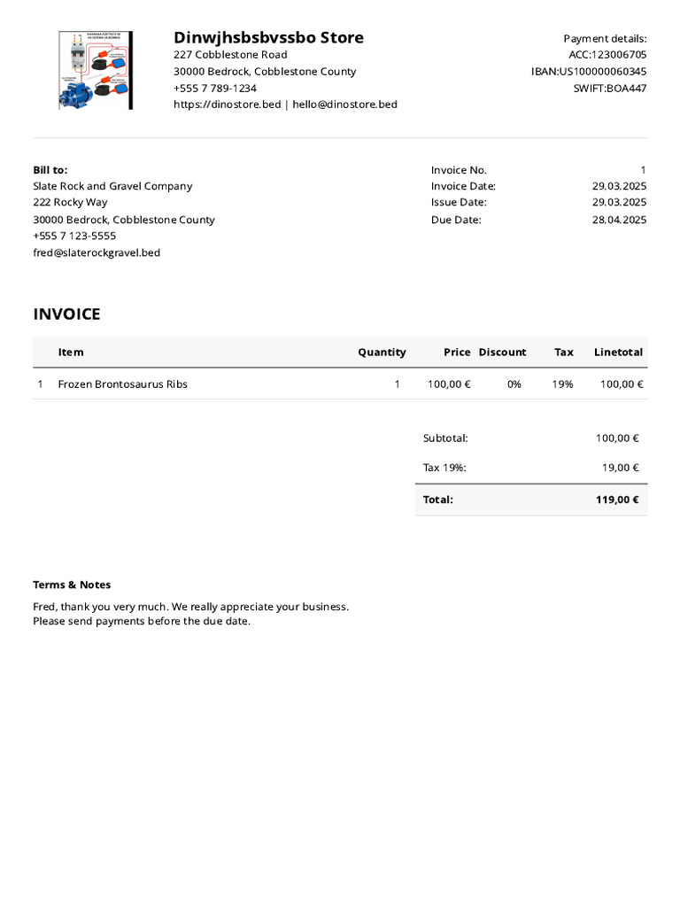 Invoice | PDF