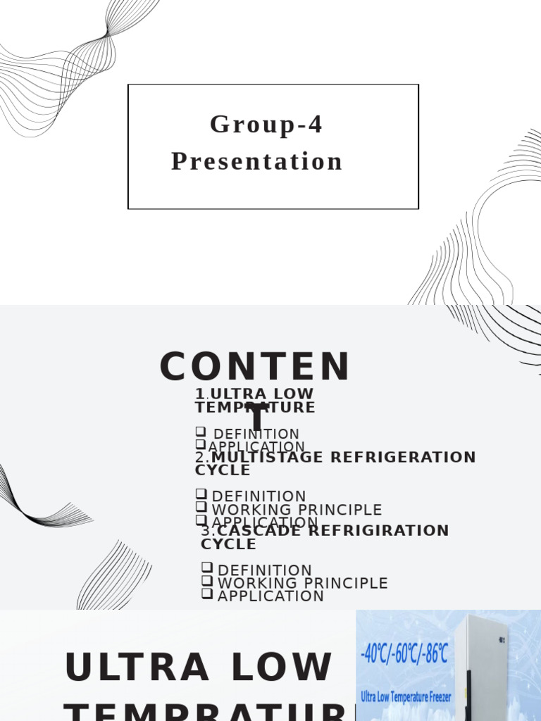 Group 4 Presentation | PDF | Refrigeration | Building Automation