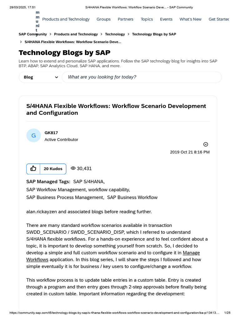S - 4HANA Flexible Workflows | PDF | Computer Science | Information Science