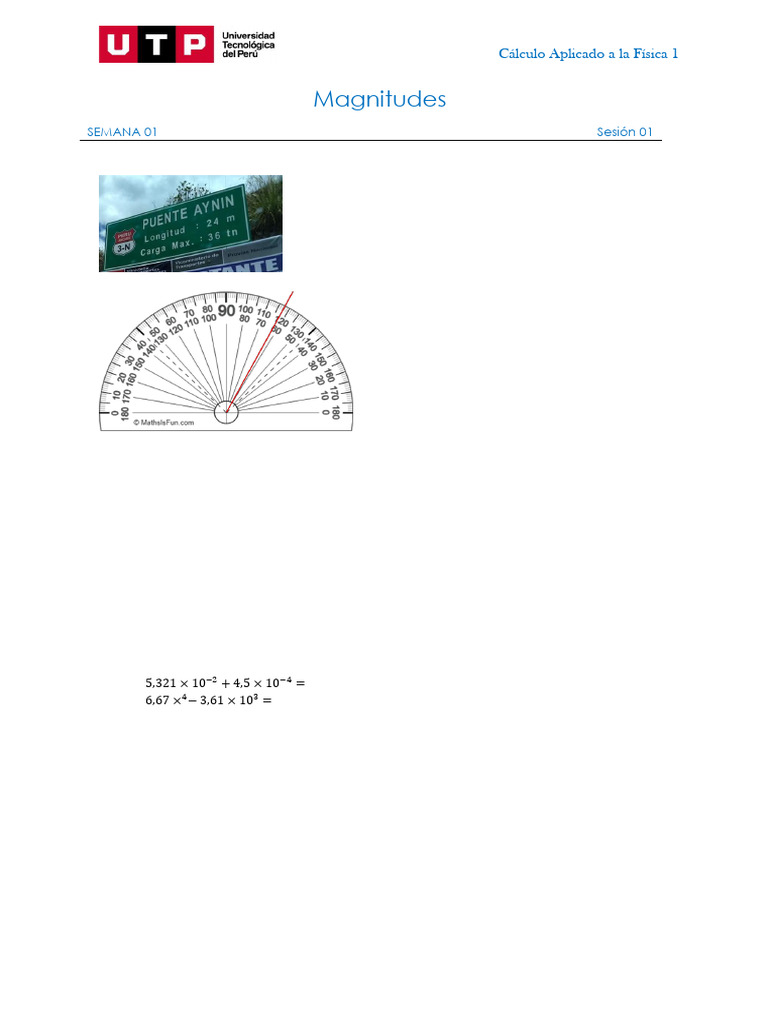 S01 - s1 Magnitud | PDF | Unidades de medida