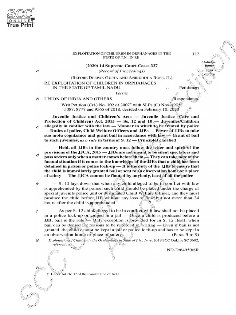 Modak Judgment Analysis: SCC 2008 | PDF