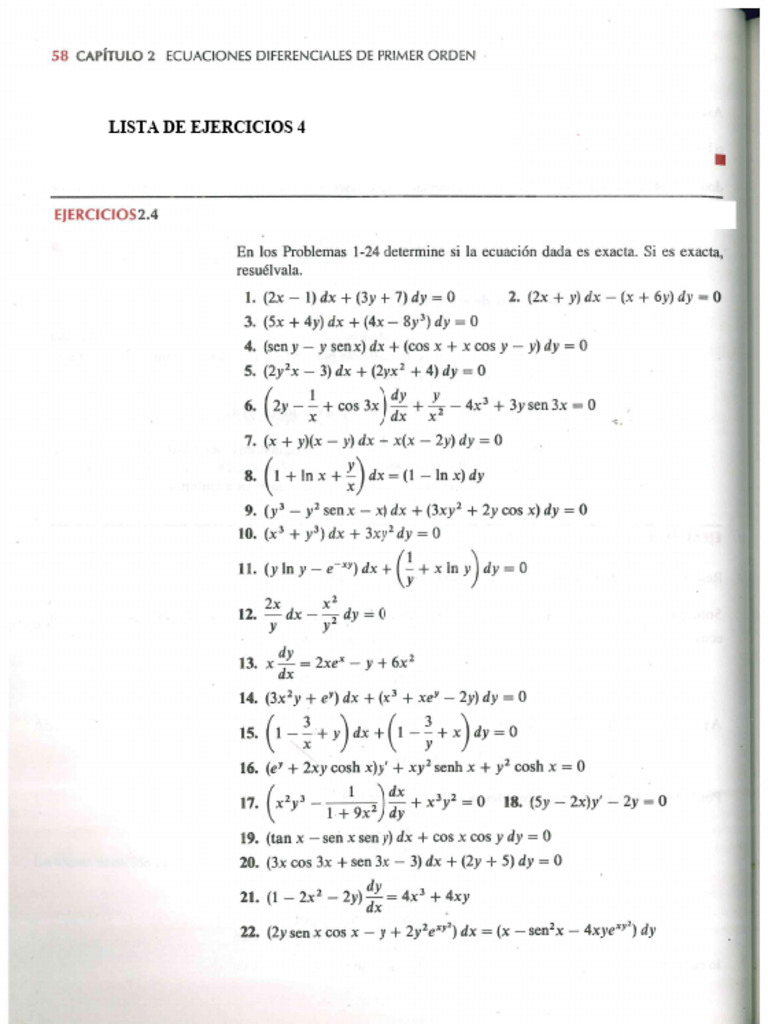 Lista4 Ejercicios | PDF