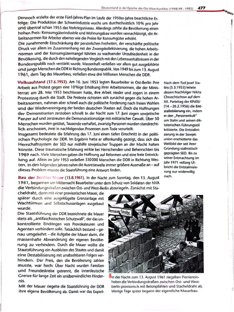 Demokratie in DDR Und BRD | PDF