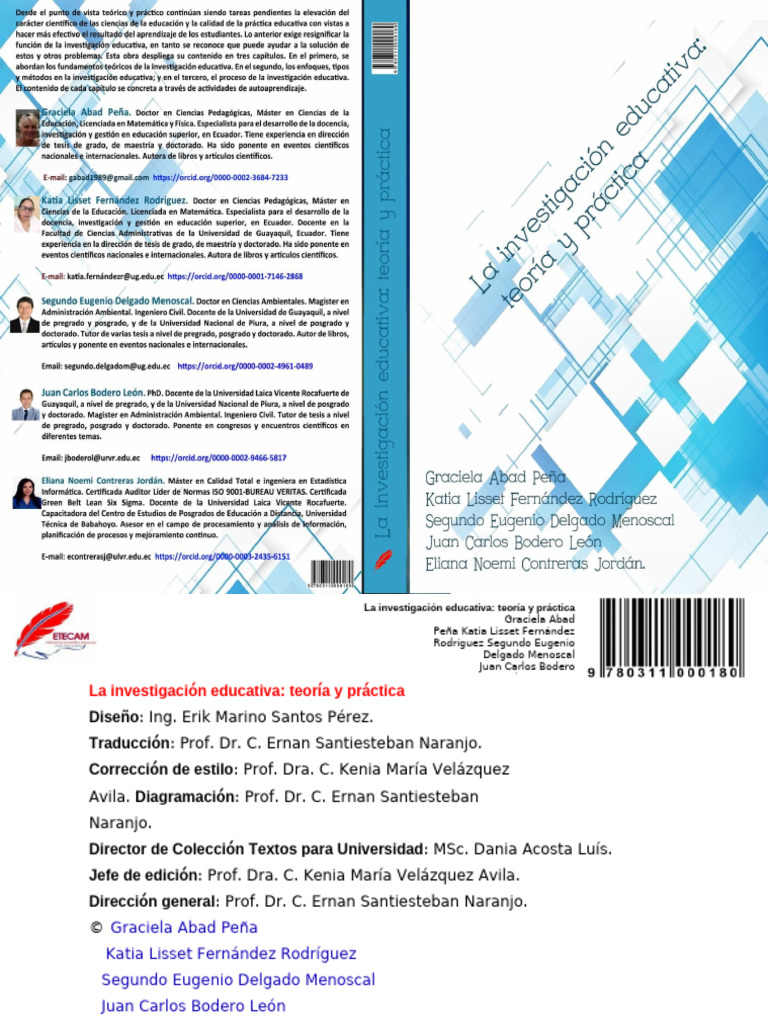 La Investigación Educativa Capítulo I | PDF | Paradigma | Conocimiento