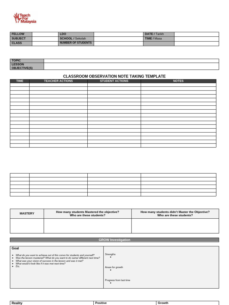 Extended Observation _ Sample 2 | PDF