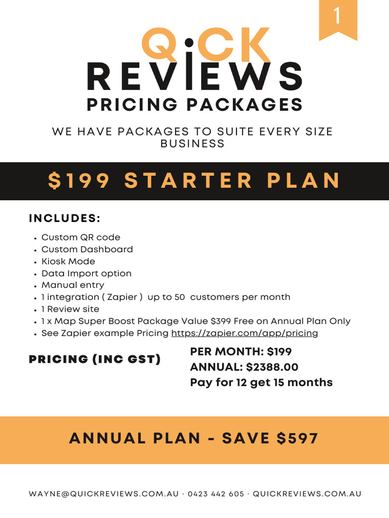 Quick Reviews Pricing Plans Overview | PDF | Motor Vehicle | Land Vehicles