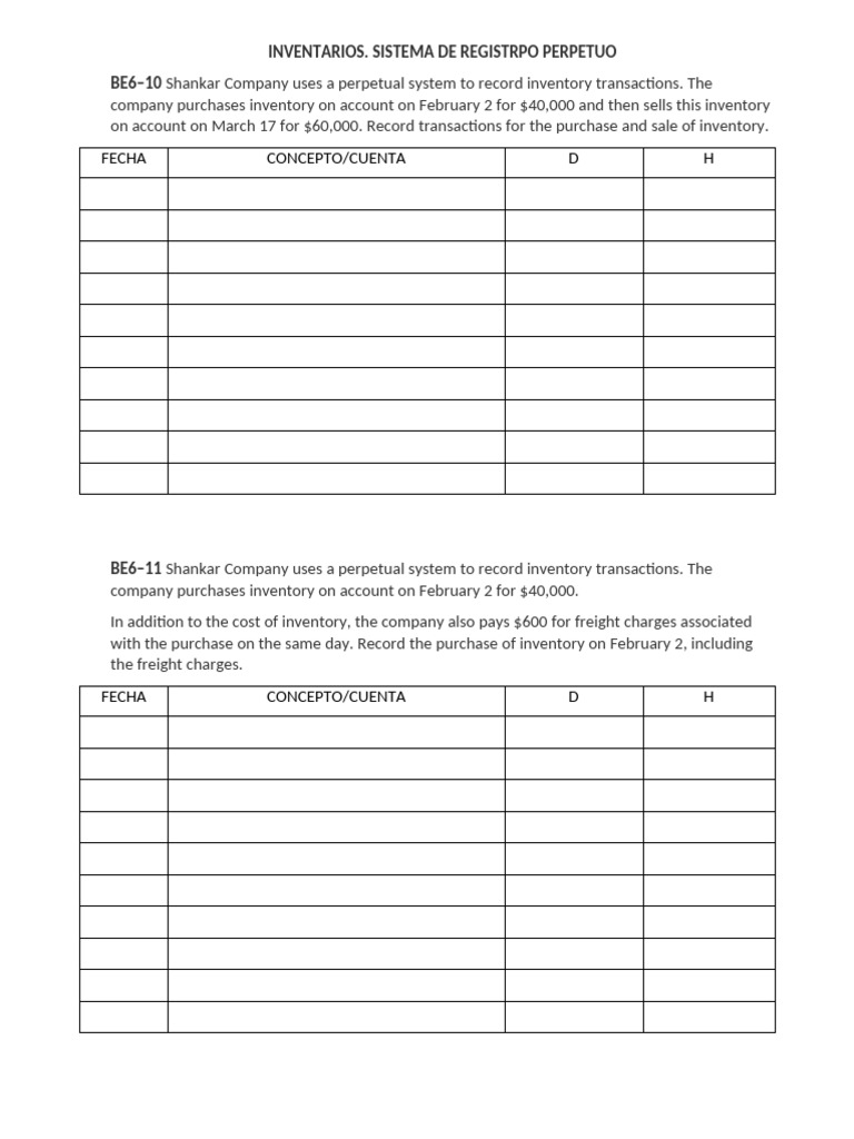 Perpetual Inventory System Overview | PDF