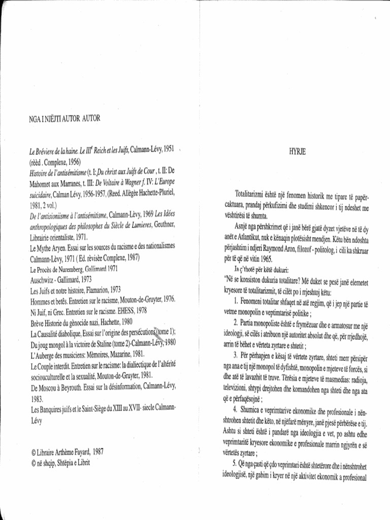 Leon Poliakov 1-2 | PDF