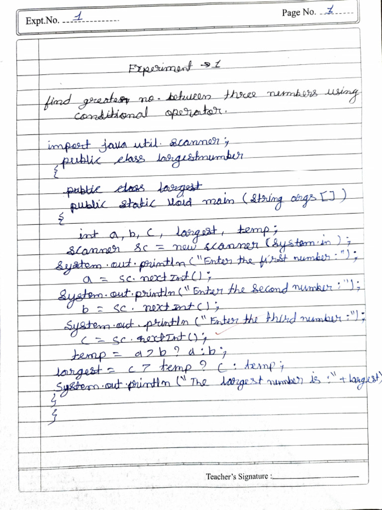 Java Praticals | PDF