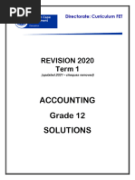 Grade 12 - Accounting Full Curriculum Notes - CAPS | PDF | Dividend ...