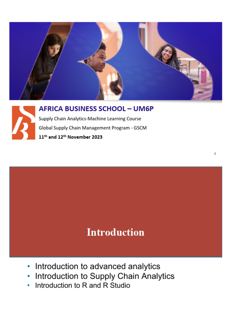 1 SC-Analytics Introduction | PDF | Analytics | Predictive Analytics