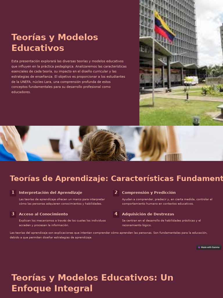 Teorias y Modelos Educativos | PDF | Aprendizaje | Enseñando