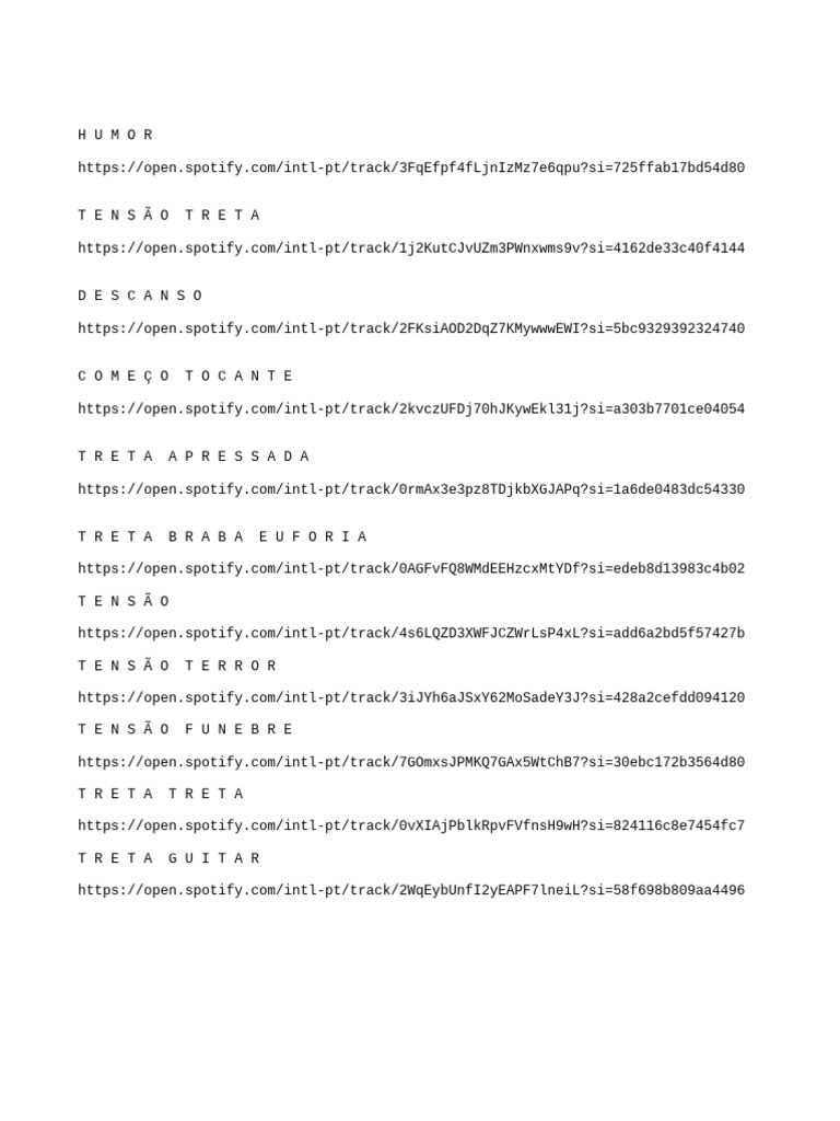 Lista de Tilha Sonora HXH | PDF