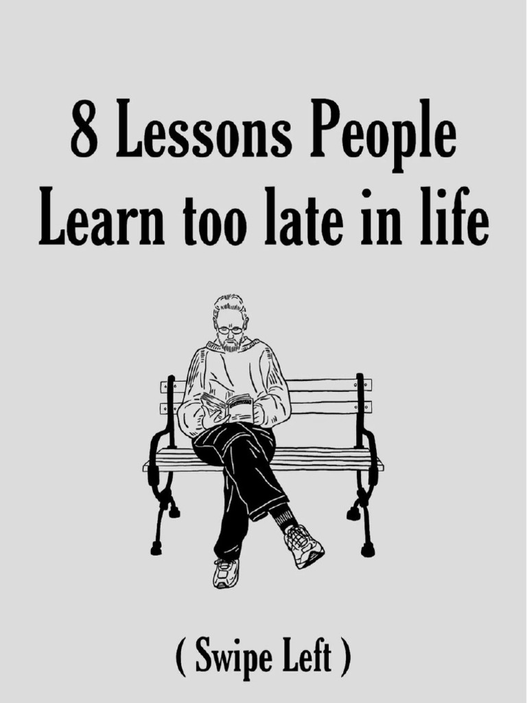 8 Life Lessons | PDF