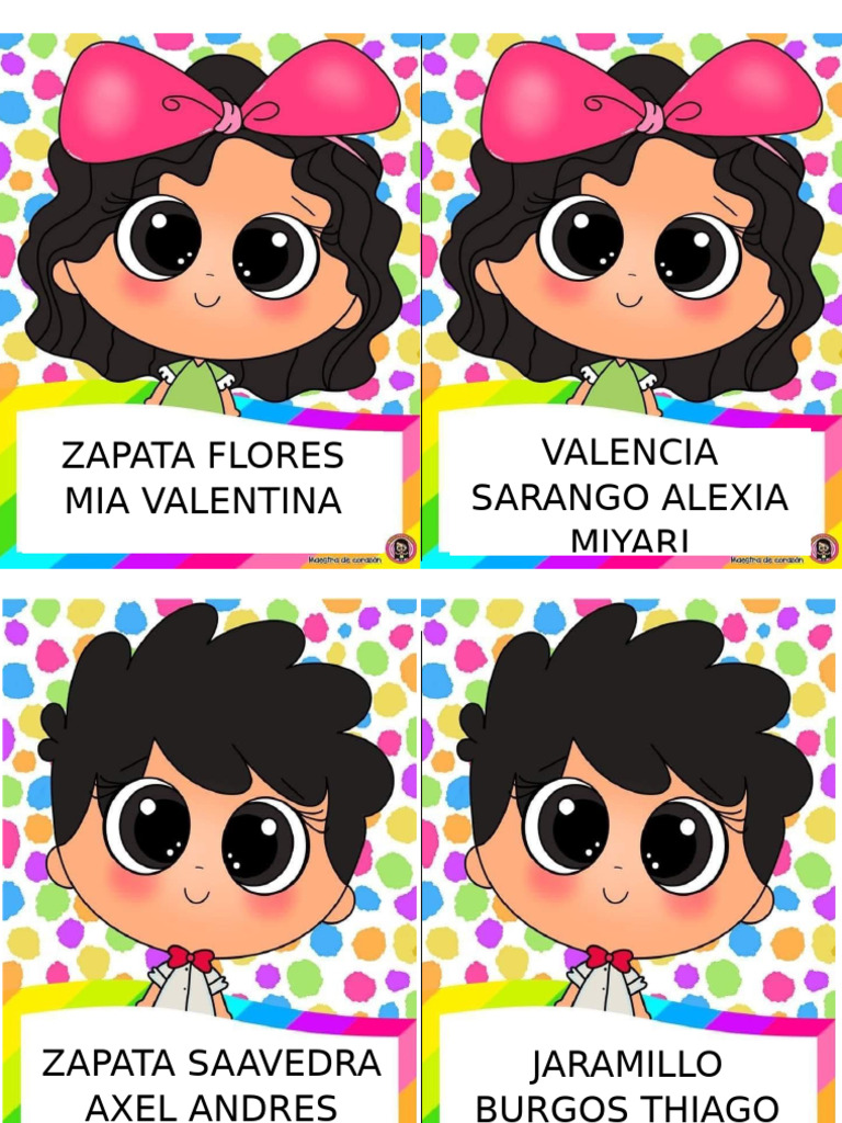 Portada Folder Niños | PDF