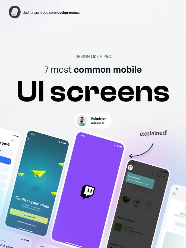 Common Ui Screens | PDF